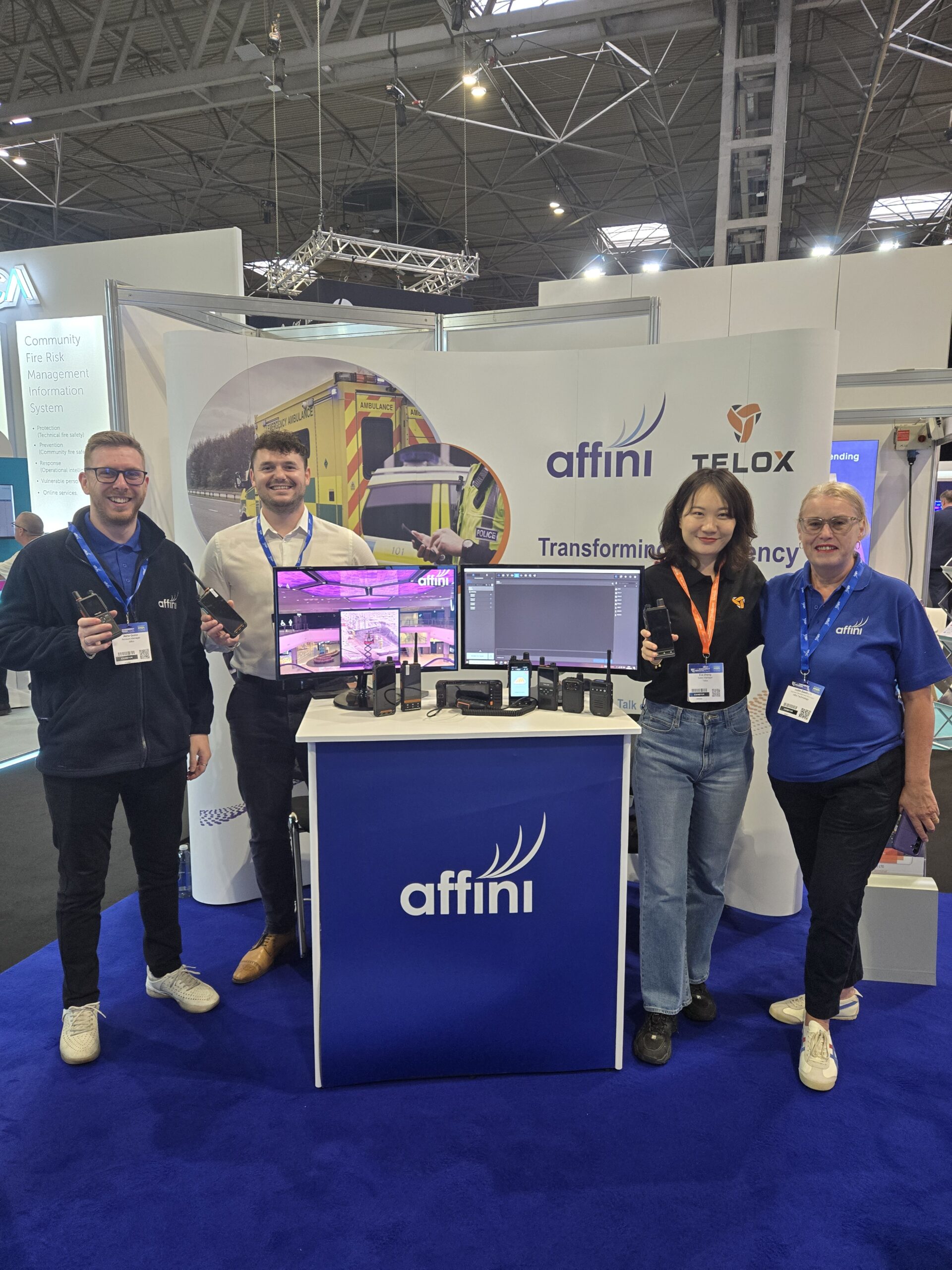 Affini & Telox at The Emergency Tech Show 2024 | Affini